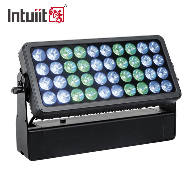 40x10w Rgbw 4 In 1 Led Flood Light Ip65 Led City Color For Building ...