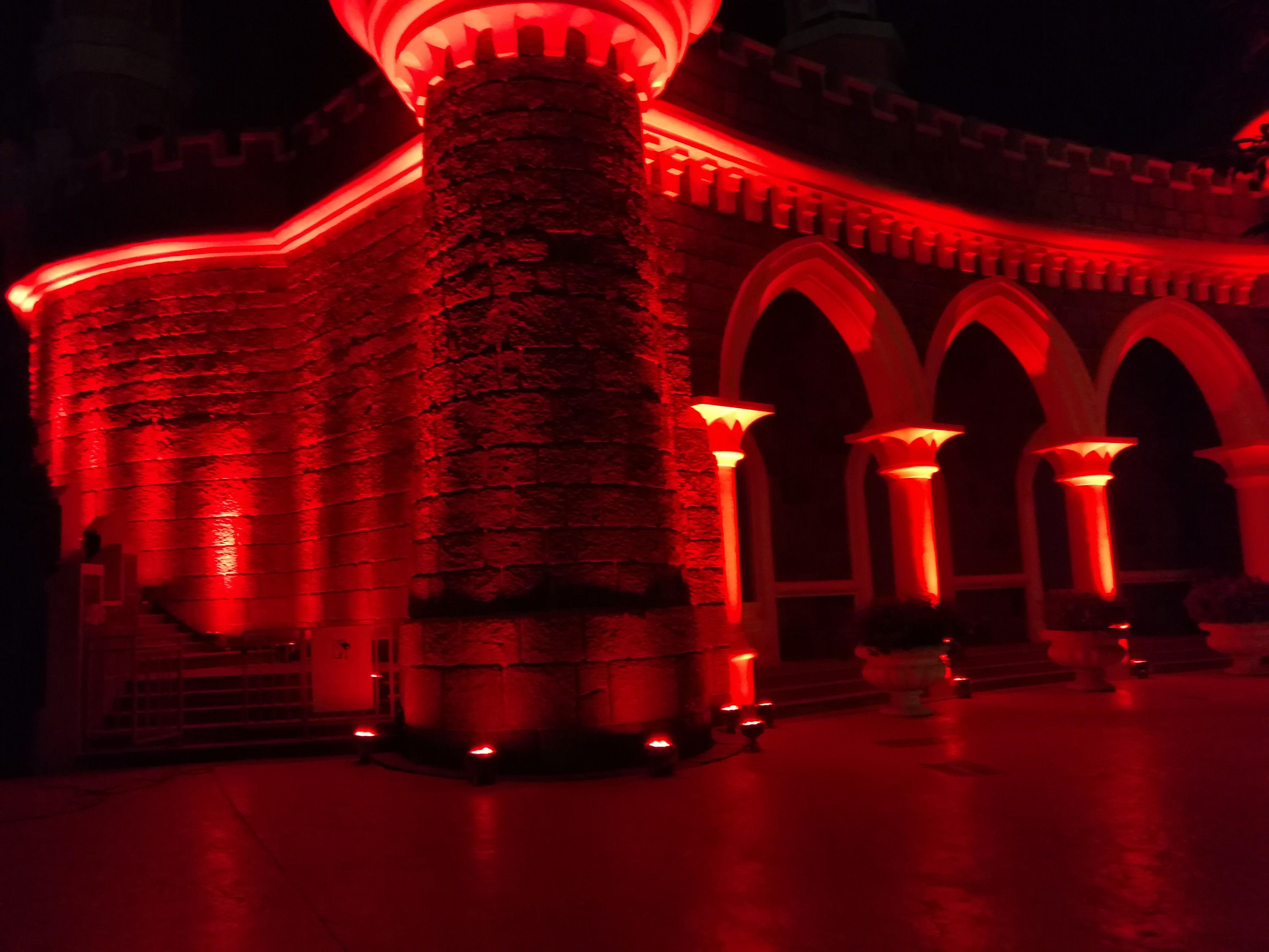 Fantawild Cartoon Castle Project Led Stage Light 82W For Led Wall ...