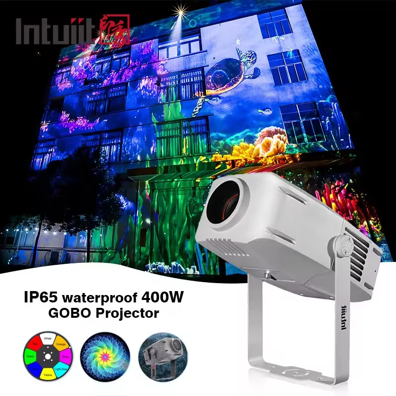 LED IP65 Outdoor Portable Mini Digital Custom Gobo Projector Flood ...