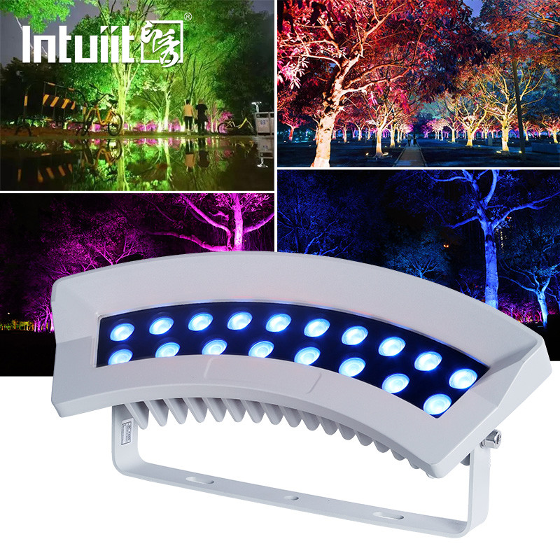 36W DMX 512 RGBW Color Tree Light LED IP65 Waterproof Outdoor Spotlight ...